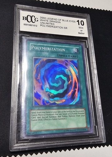Yu-Gi-Oh! TCG Polymerization Legend of Blue Eyes White Dragon LOB-059 ...