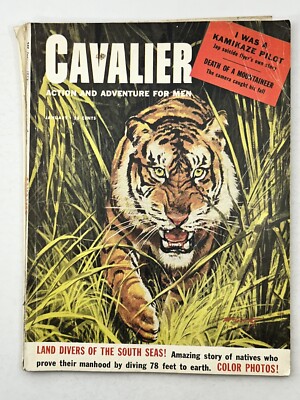 Cavalier Magazine - Jan 1957 - Mens Interest - Adventure - Photography ...