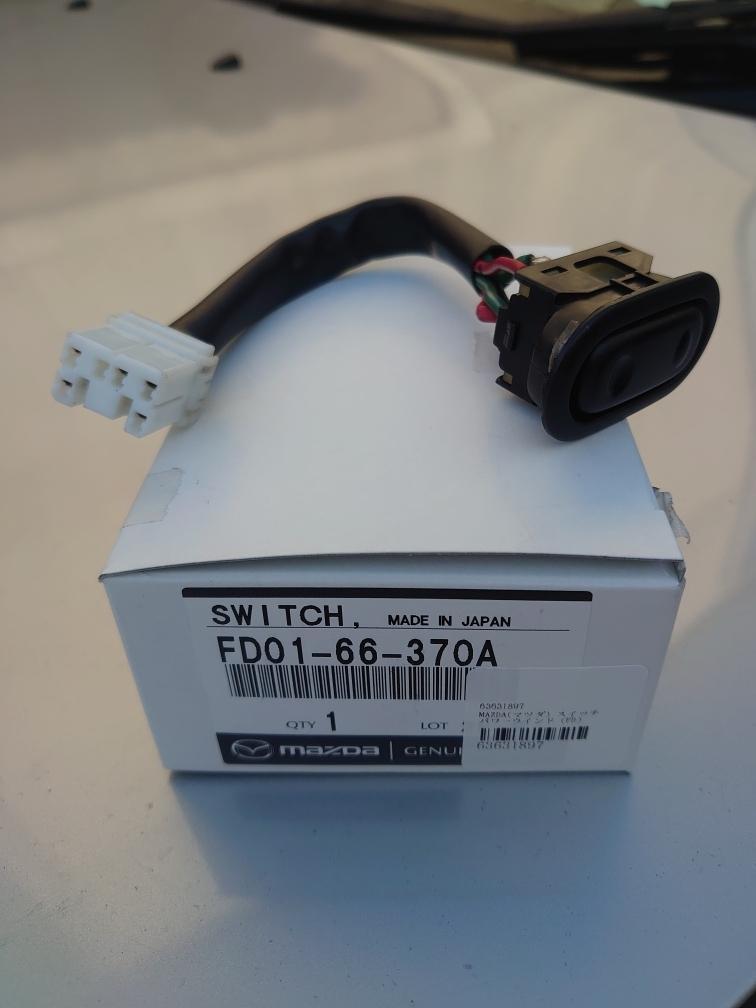 Mazda RX-7 FD3S Switch power window FD01-66-370A OEM Genuine | eBay