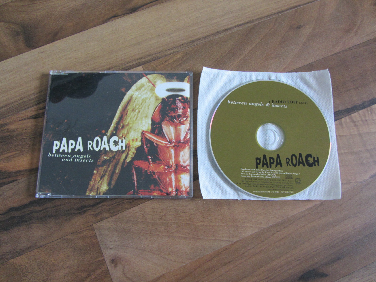 PAPA ROACH Between Angels And Insects 2001 EUROPEAN promo CD single | eBay