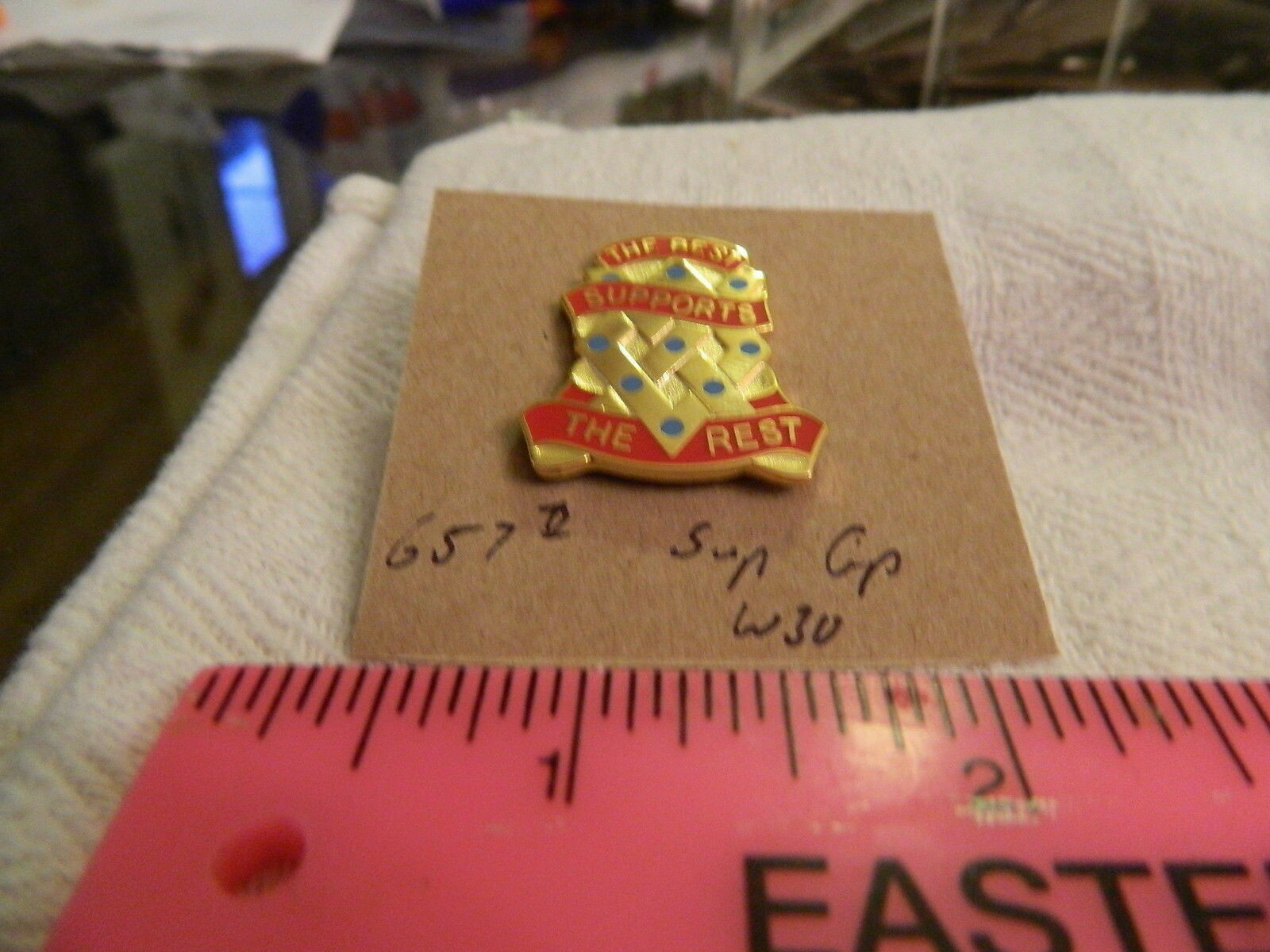 657th Support Group W30 Unit Crest, DI, DUI (DRAW#M8) | eBay