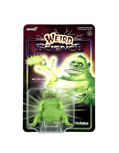 Super7 Weird Science ReAction Figure Shit-Toad Chet Glow In The Dark ...