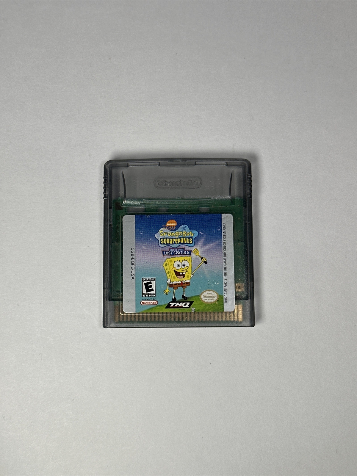 SpongeBob SquarePants: Legend of the Lost Spatula (Nintendo Game Boy ...