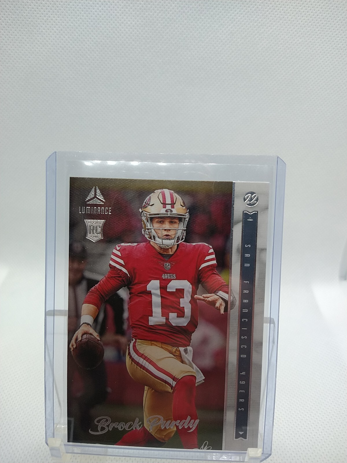 BROCK PURDY 2022 Panini Chronicles #213 Luminance Rookie Card Mint RC ...