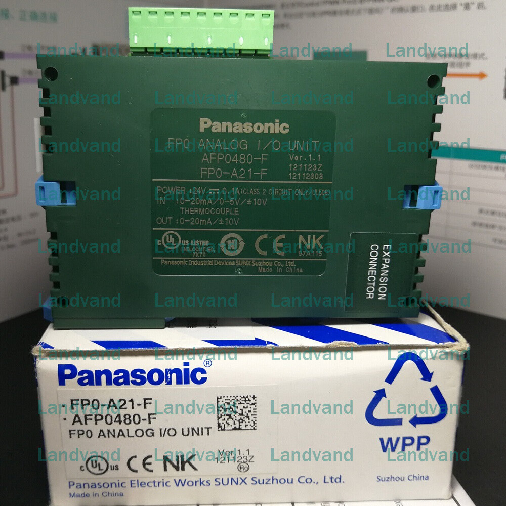 1PC New Panasonic PLC analog I/O unit FP0-A21-F free shipping | eBay