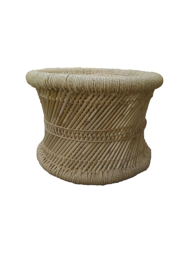 Footstool Handmade by Natural Thing & Color Made by Bamboo Stick with ...