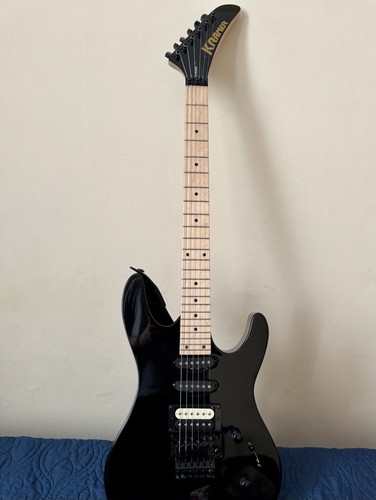Kramer Striker HSS Modern Collection Guitar Maple Neck Floyd Rose Ebony ...