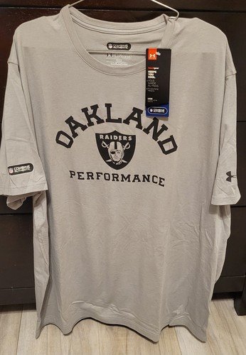 Raiders Under Armour Authentic Combine Shirt 2XL New with Tags! | eBay