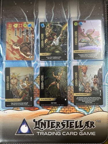 Carson Of Venus Stack OverPower ERB World Legends Kickstarter Foil ...