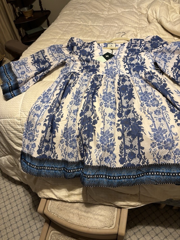 Tuckernuck Bondi Blue Cotton Izzie XL Dress | eBay