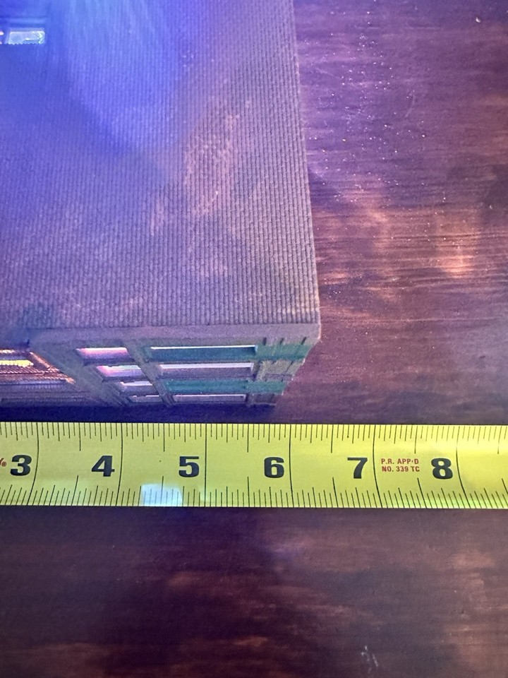 2 Vintage HO Scale Plastic Kit Built Commercial Buildings Store Front ...