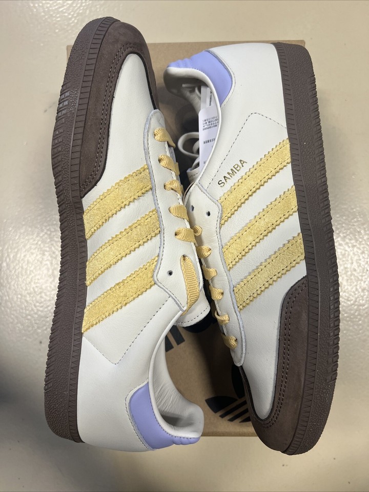 Adidas Samba OG "Oat Violet Tone” Colorway Women's Size 4.5 Authentic ...