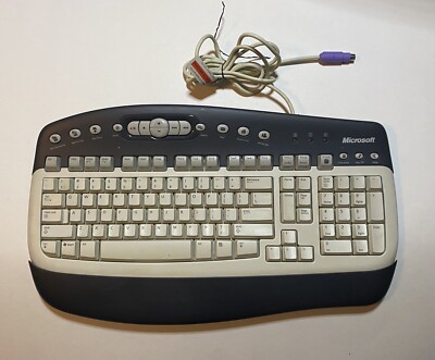 Microsoft KB-0168 Digital Media Wired PC Keyboard 1.0A Ergonomic ...