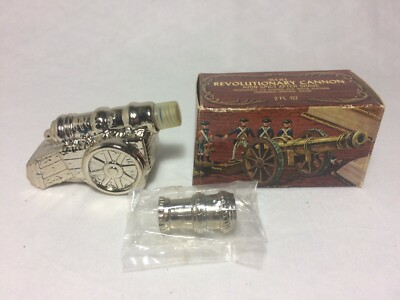 Vtg AVON Revolutionary Cannon Collector Bottle Full 2 Fl Oz Spicy After ...
