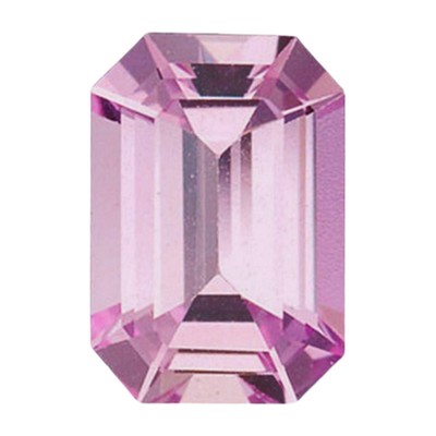 Pink Sapphire Octagon Cut Gemstone 10x8mm Lustrous Loose Gemstone 2 Cts ...