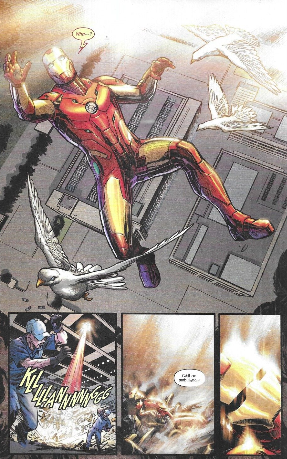 Iron-Man Comic 1 First Print Cover C Negative Space Variant 2024 ...