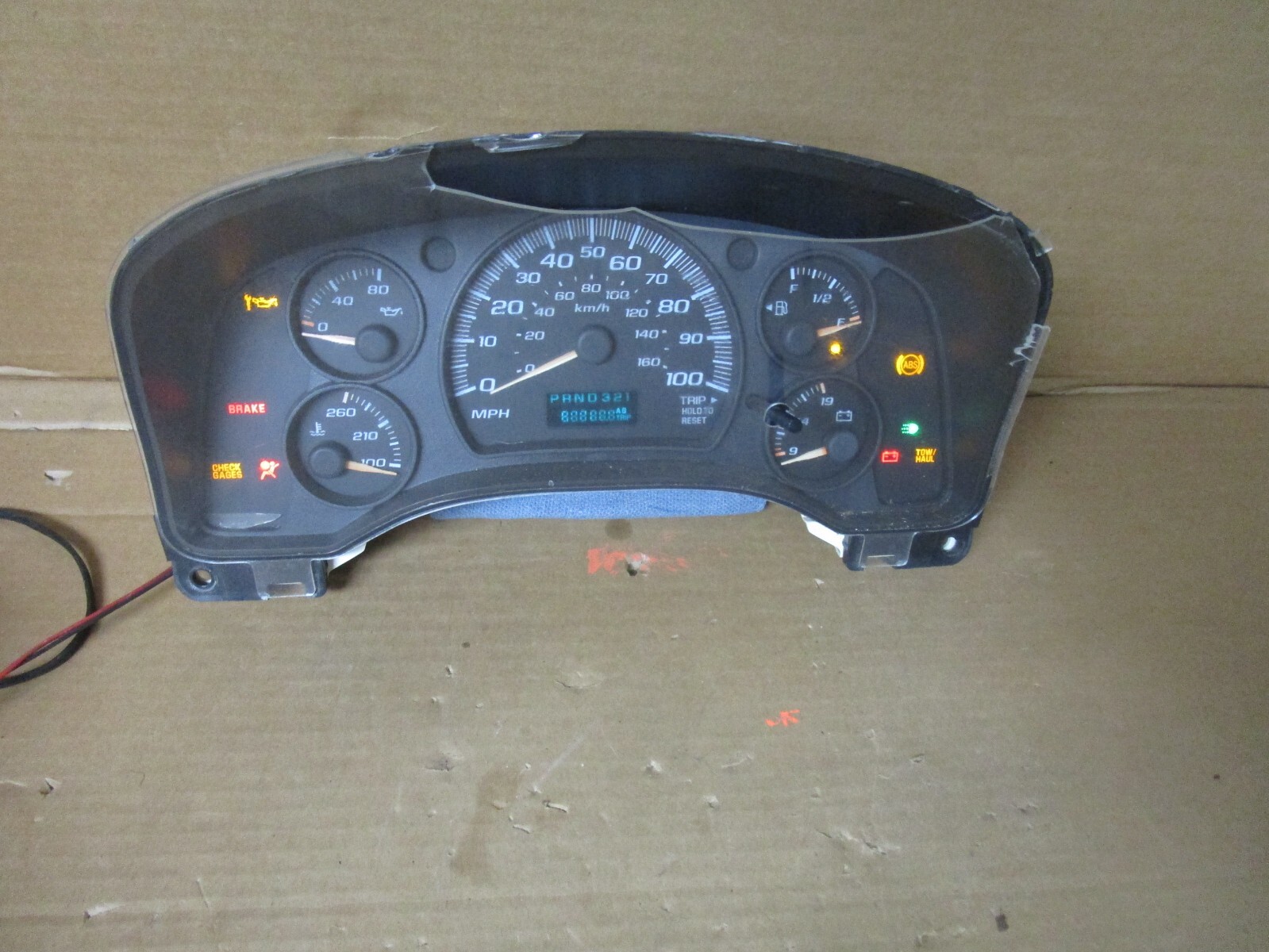 2003-2007 Chevrolet Express 1500 Van Speedometer Cluster 255k OEM ...