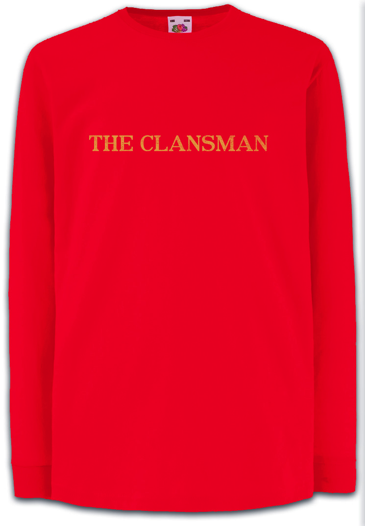 The Clansman Kids Long Sleeve T-Shirt Still Pub Fun Game Symbol Sign ...