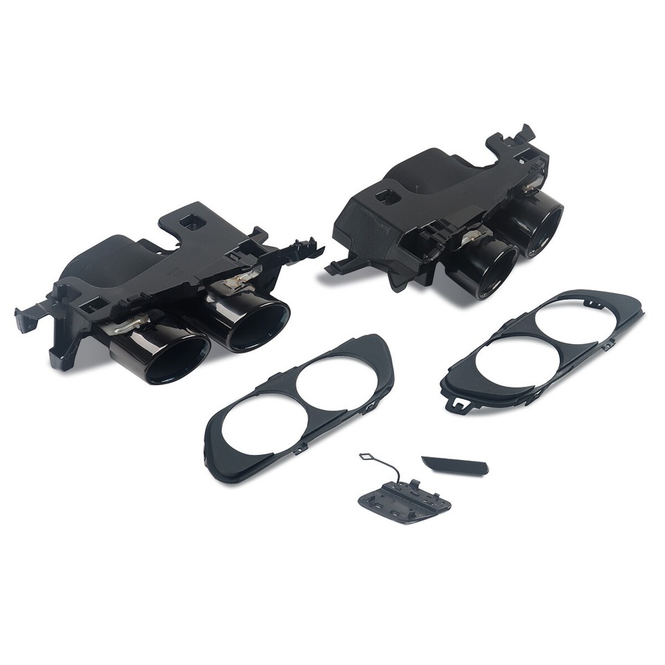 For 2016-2020 Mercedes Benz W213 E300 E43/E53 Rear Diffuser W/ Exhaust ...