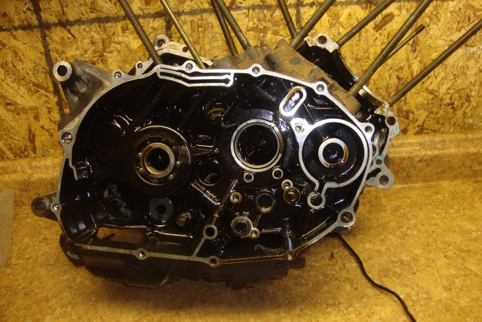 2000 Yamaha XVS650 XVS 650 V Star Engine Crank Case Casing Block Motor ...