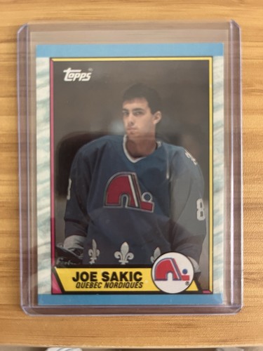 1989-90 TOPPS HOCKEY #113 JOE SAKIC RC HOF NORDIQUES/AVALANCHE - Set ...