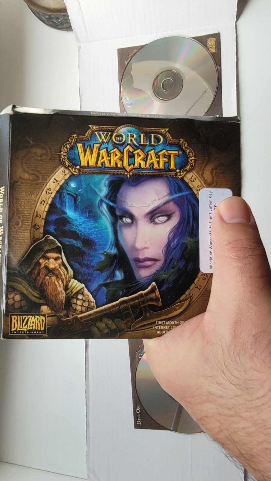 World of Warcraft (4 Disc PC CD-Rom, 2004) Used Fast Shipping Untested ...