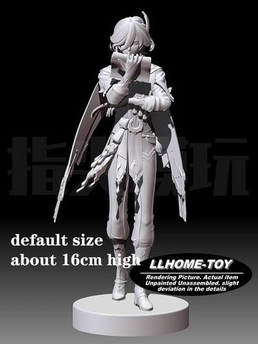 Game GS Kaveh designer Elegance Read a book Stand Resin 3D Print GK Kit ...