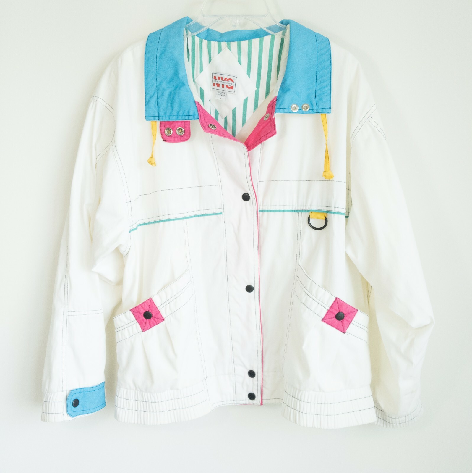 New York Girl 80s, 90s Vintage Jacket, Good Condition… - Gem
