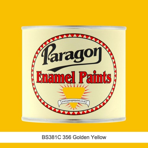 Paragon Paints BS381C 356 Golden Yellow - Coach And Machinery Enamel ...
