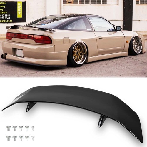 46" Rear Trunk Spoiler Lip Wing Racing Glossy Black For Nissan 200SX ...