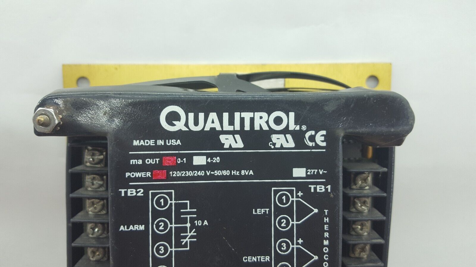 QUALITROL 118P-120-K-0-2 TEMPERATURE MONITOR TMDS243313 118P120K02 for ...