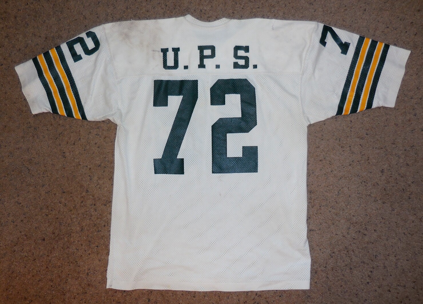 Mid 1980s University of Puget Sound Loggers Game Worn Football Jersey ...
