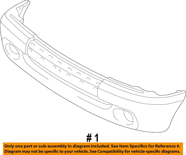 521190C906 Genuine TOYOTA Cover Front Bumper 52119-0c906 for sale ...