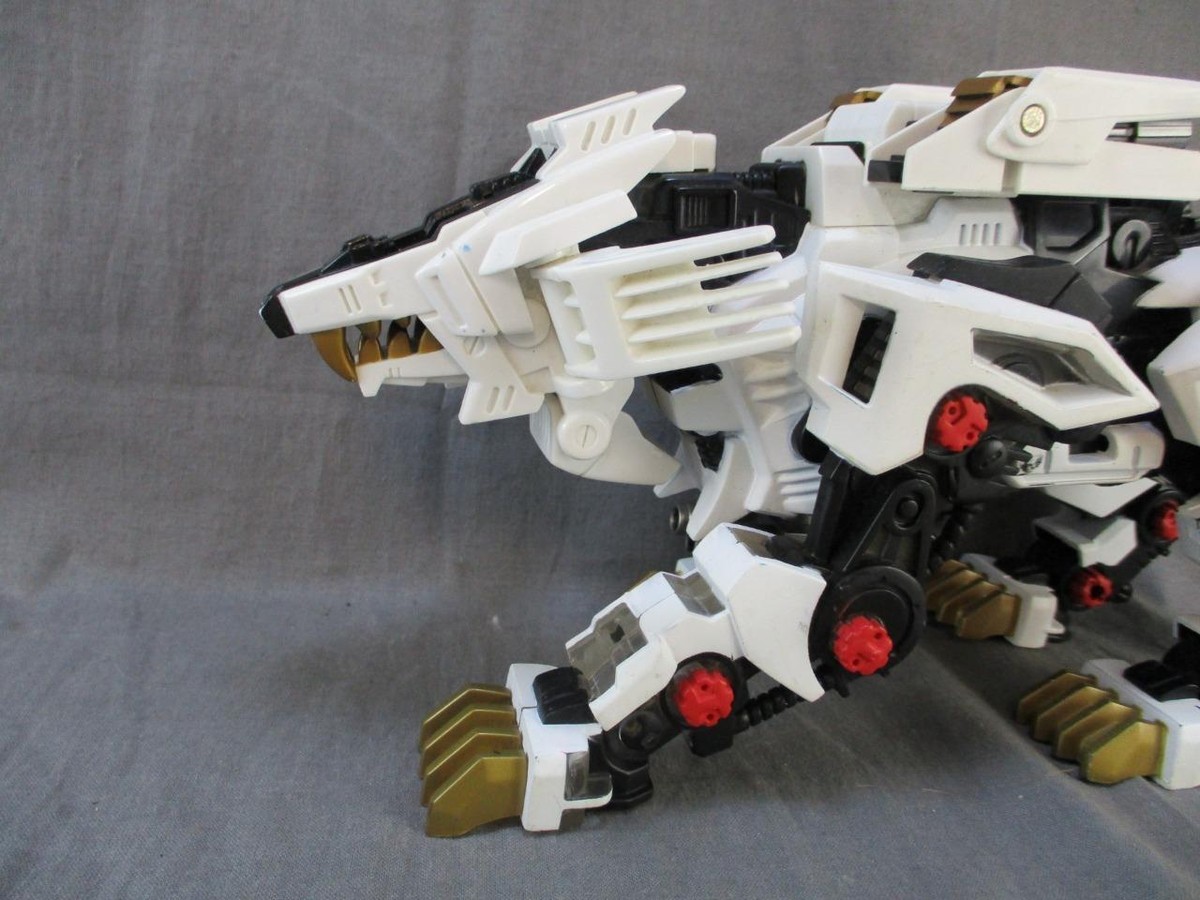 White Liger Zoids 2002 Hasbro Tomy Zoids White Liger Zero Action