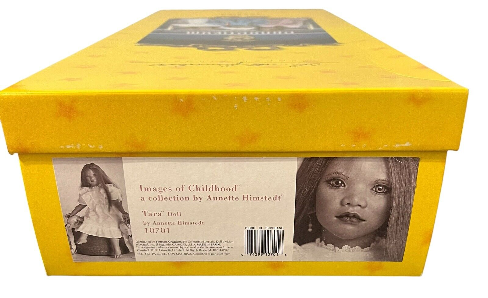 Annette Himstedt Puppen Kinder Tara Doll Original Box and Certificate ...