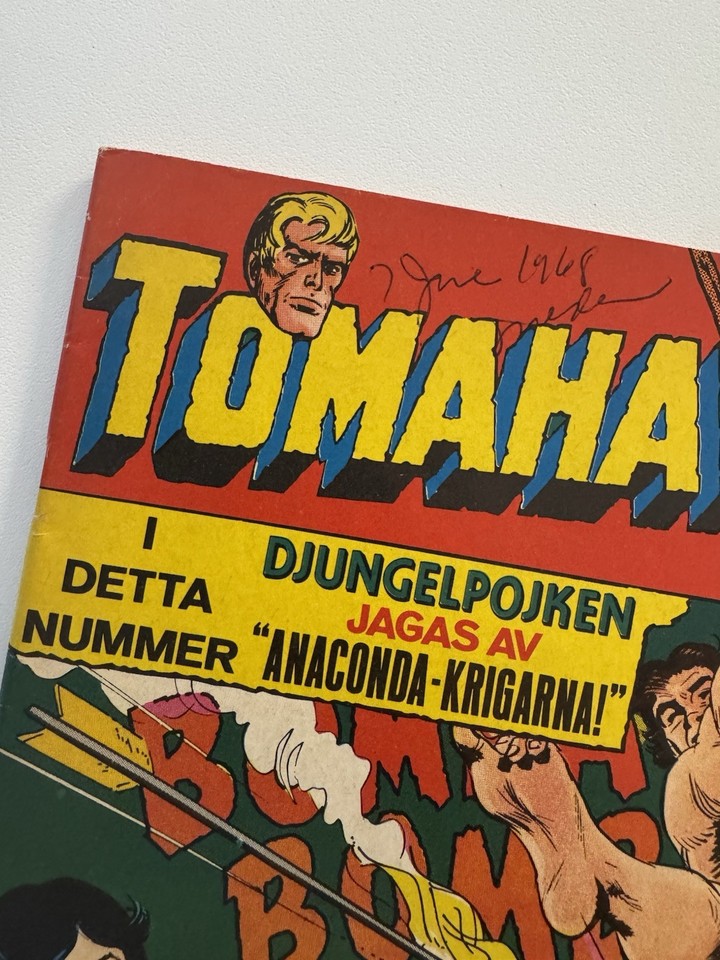 Tomahawk #7 Swedish Comic 1968 | eBay