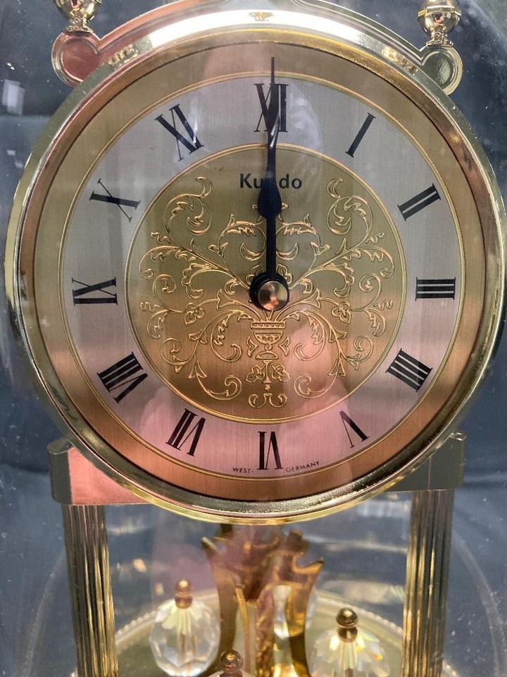 Vintage KUNDO Anniversary Clock W. Germany Quartz Battery Operated ...
