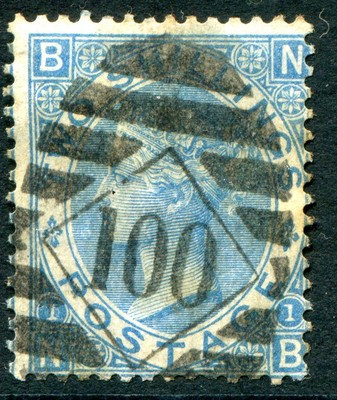 (414) VERY GOOD USED SG118 QV 2/- DULL BLUE PLATE 1 | eBay