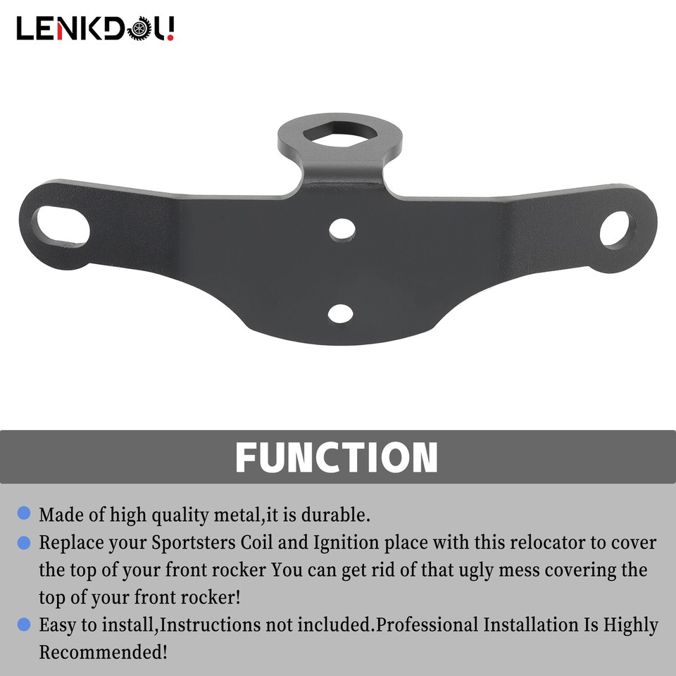Top Ignition Key Relocation Bracket Mount Kit For Harley Sportster ...