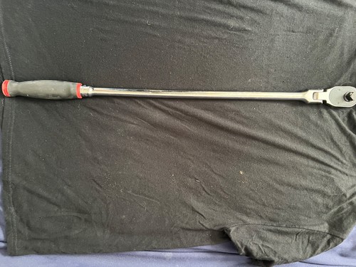 Snap On SHLF80A 1/2" Drive Dual 80 Soft Grip 24” Long Handle Flex-Head ...