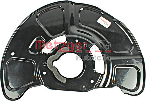 METZGER Brake Disc Splash Panel Front Left For MERCEDES S212 W212 ...
