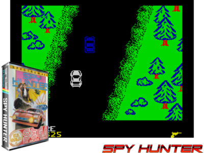 Sinclair ZX Spectrum 48K Game - SPY HUNTER - US Gold - Tested & Working ...