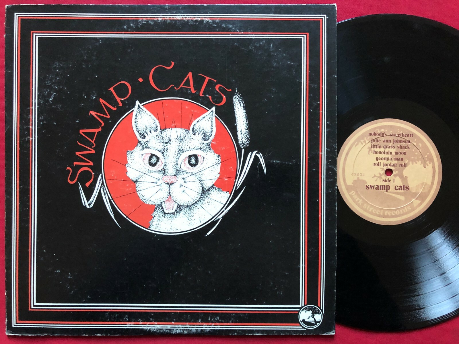 SWAMP CATS ~ SELF TITLED LP (1980) BLUEGRASS FOLK ~ PARK STREET RECORDS ...