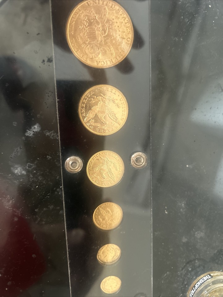 liberty gold coin Type Set 1898 And Other Years 6 Gold Coin Set | eBay