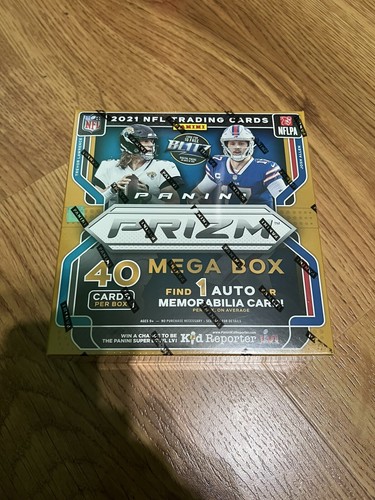 2021 Panini Prizm NFL Mega Box Fanatics Exclusive Factory Sealed ...