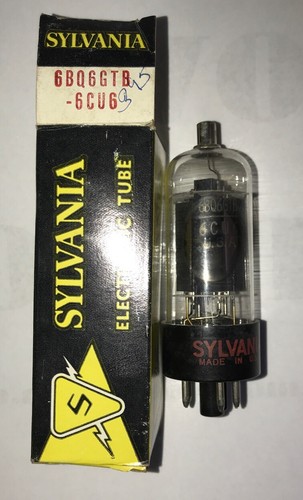 SYLVANIA 6BQ6GTB-6CU6 VINTAGE ELECTRON VACUUM TUBE GUARANTEED TO ...