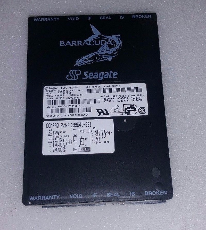 Seagate ST32550W 199641-001 2GB 68pin SCSI Hard Drive 100% WORKING | eBay