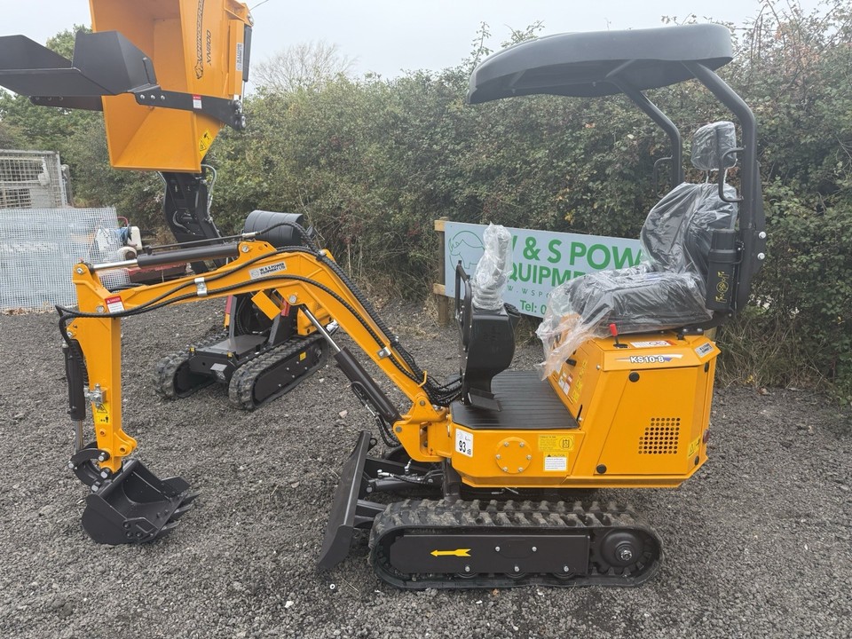 mini digger excavator And High Lift Dumper Package Deal | eBay UK