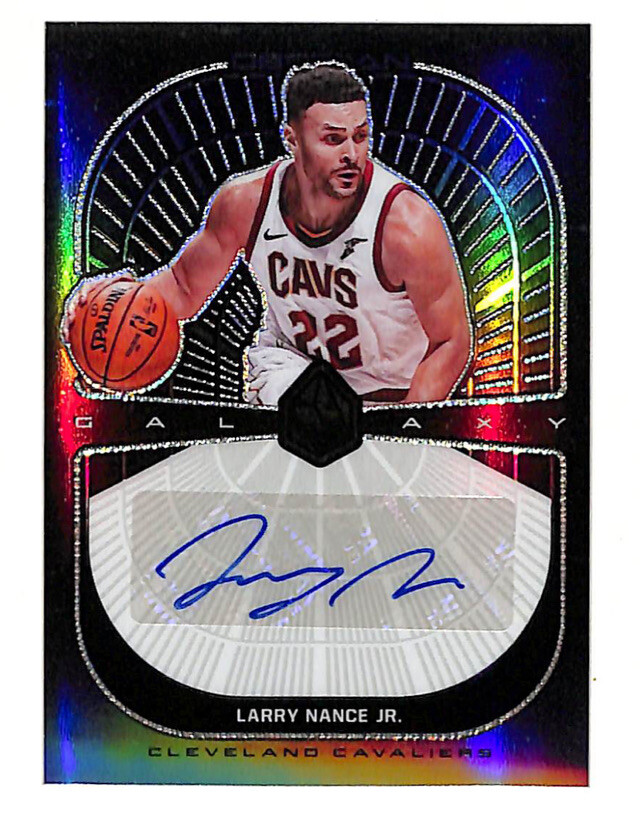 2019-20 Panini Obsidian - Galaxy Autographs #GA-LNJ Larry Nance Jr. /99 ...
