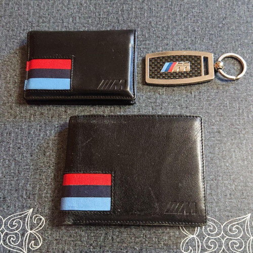 BMW Genuine M Wallet, M Card Case, M Carbon Key Ring | eBay